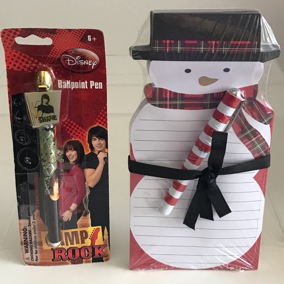Disney | Office | Disney Camp Rock Shane Ball Point Pensnowman Diecut ...